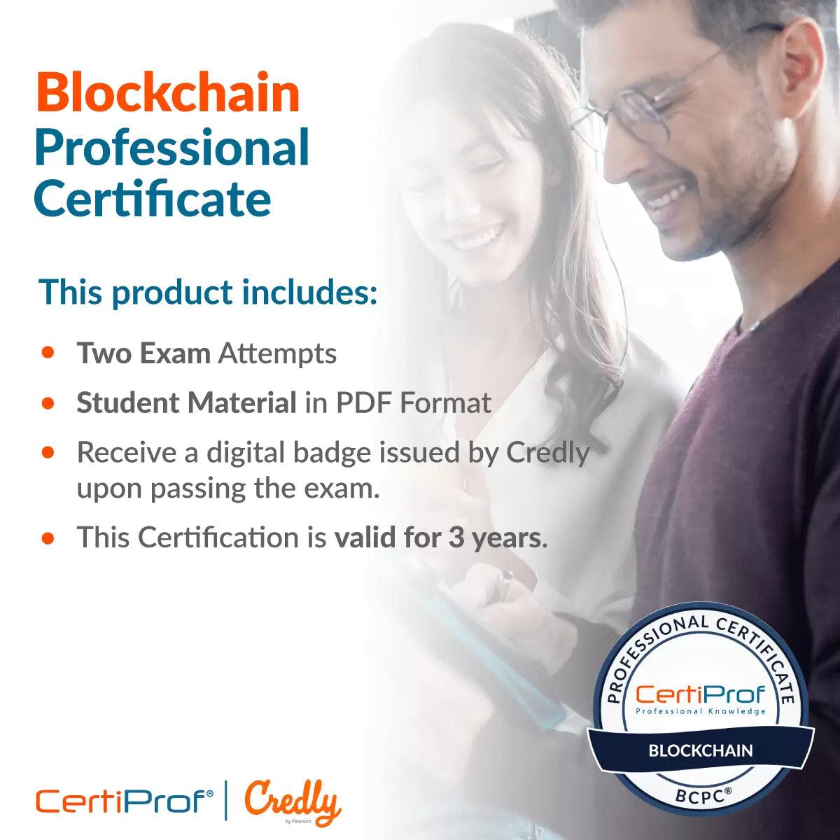 Blockchain Professional Certificate (BCPC) | CertiProf