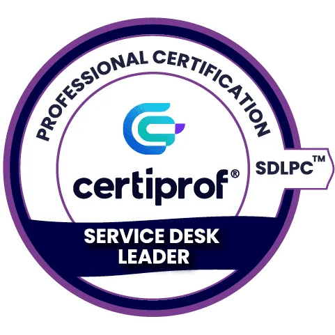 Service Desk Leader Professional Certification (SDLPC) | Certiprof
